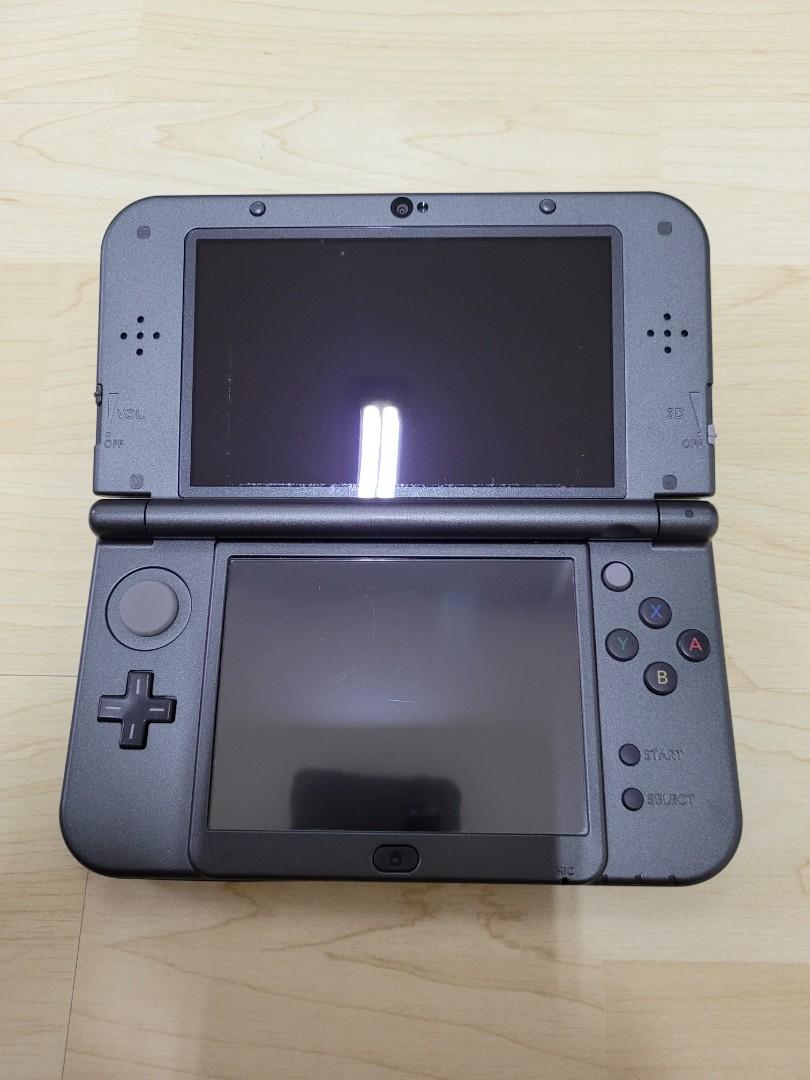 Nintendo Black New 3ds XL ( modded ) ( TOP IPS SCREEN ) with full box ...