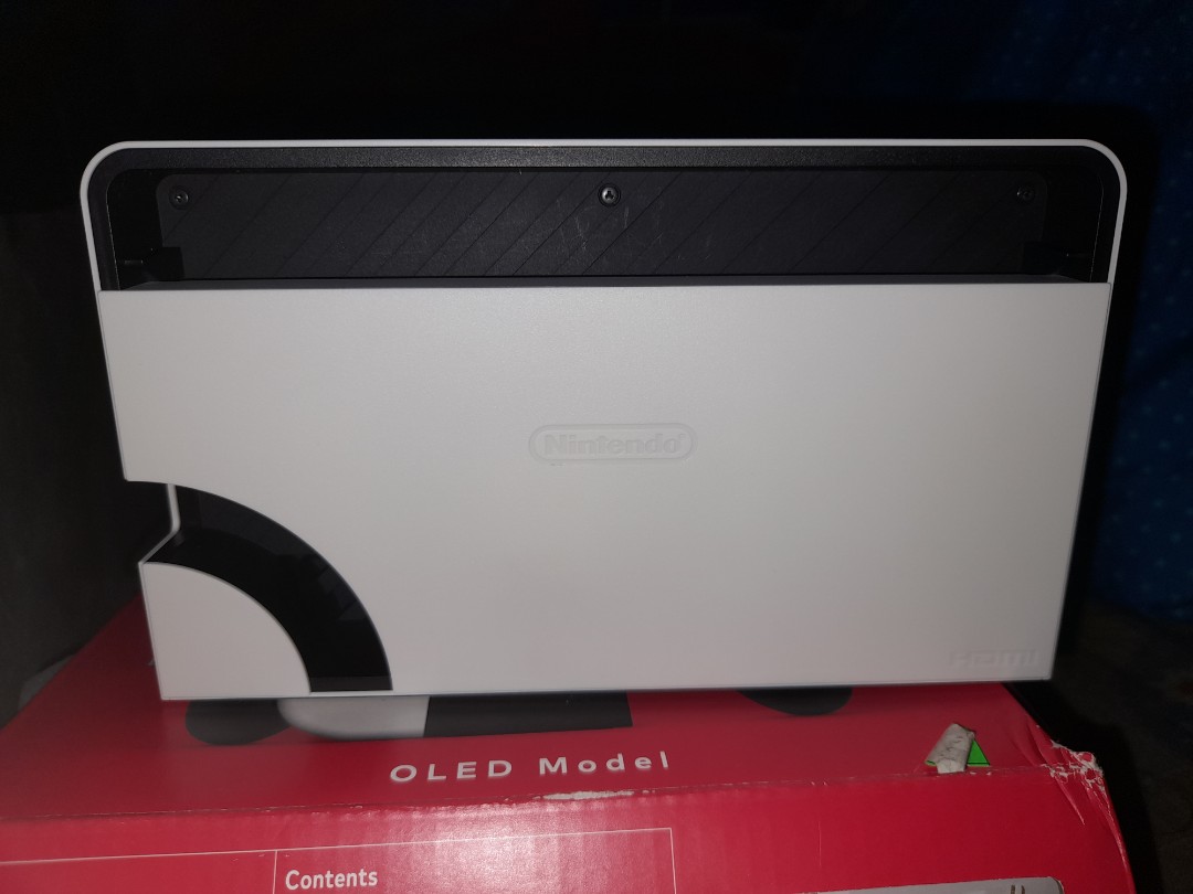 Nintendo Switch OLED (white)dock, Mobile Phones & Gadgets, Mobile ...