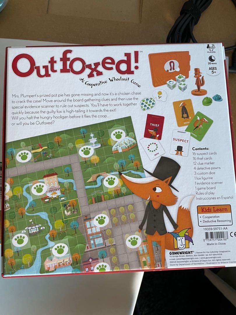 Outfoxed, Hobbies & Toys, Toys & Games on Carousell