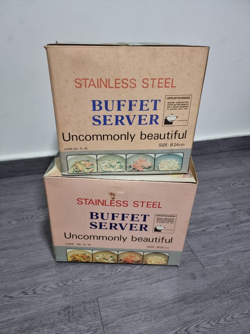 Oval buffet set, TV & Home Appliances, Kitchen Appliances, Other ...