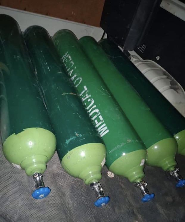 Oxygen tank 50 lbs, Health & Nutrition, Medical Supplies & Tools on ...