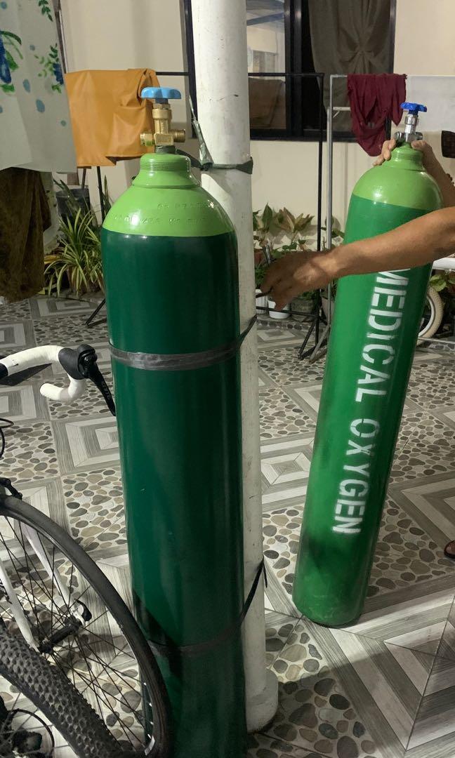 Oxygen tank 50 lbs, Health & Nutrition, Medical Supplies & Tools on ...
