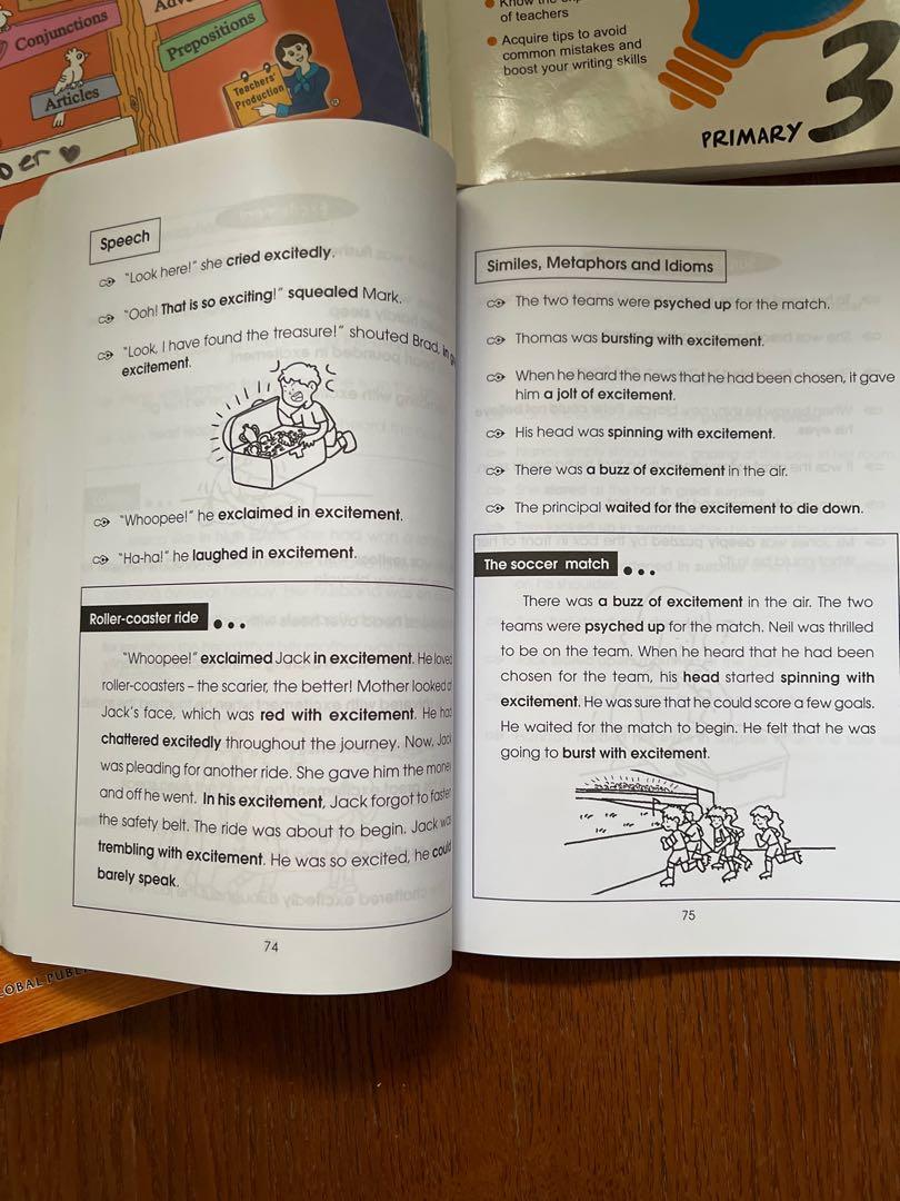 P3-P4 English Writing Chinese Compo Set, Hobbies & Toys, Books ...