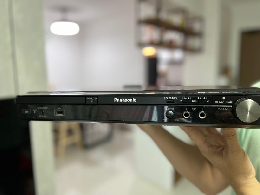 Panasonic DVD Player and speakers, TV & Home Appliances, TV ...