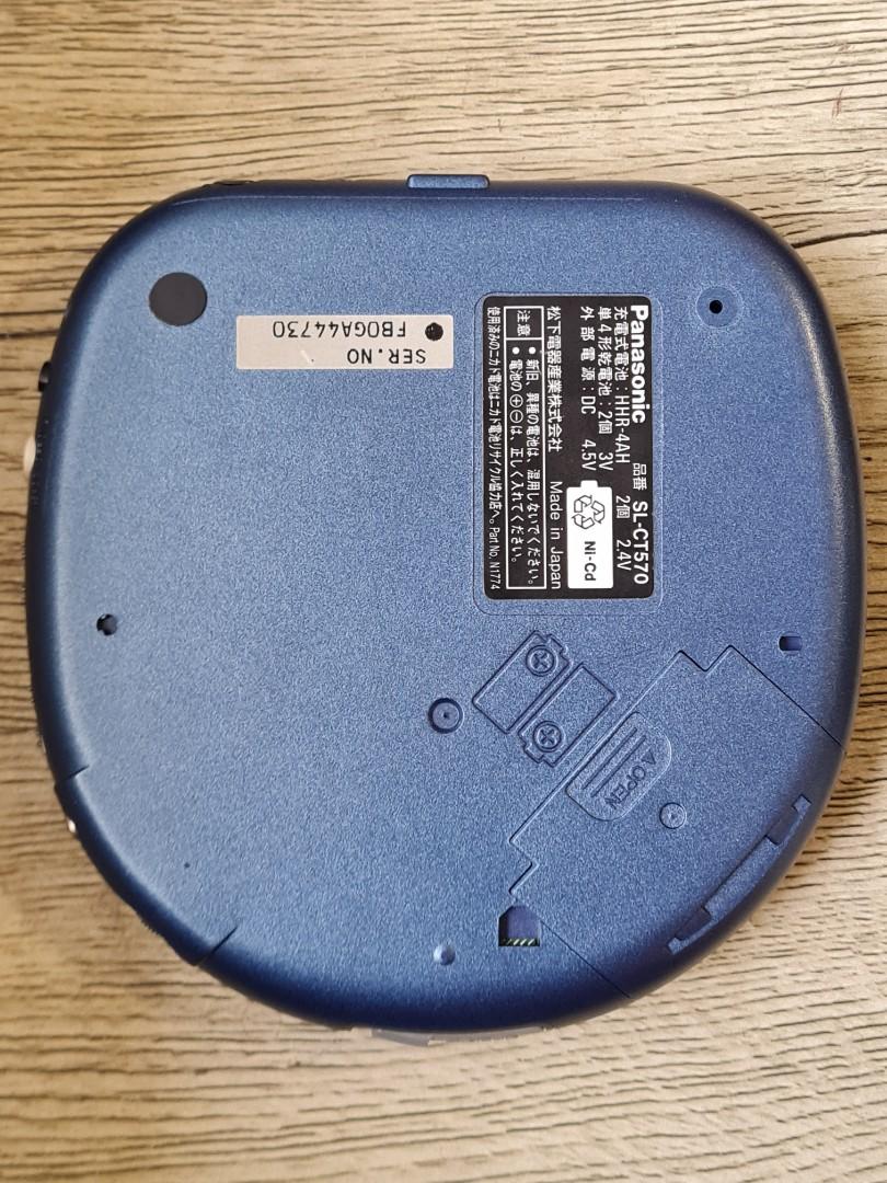Panasonic SL-CT570 Walkman Discman Portable CD Player, Audio, Portable ...