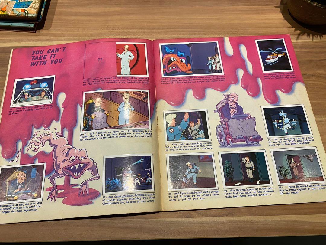 Panini The Ghostbusters sticker album, Hobbies & Toys, Memorabilia ...