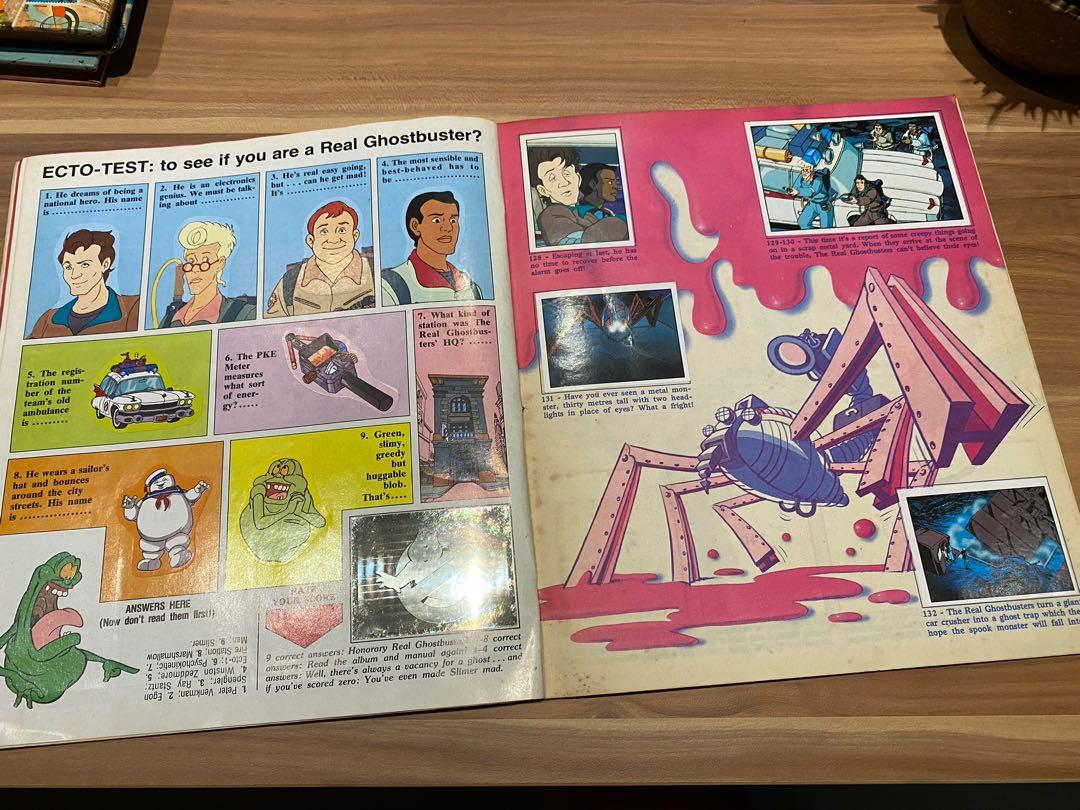 Panini The Ghostbusters sticker album, Hobbies & Toys, Memorabilia ...