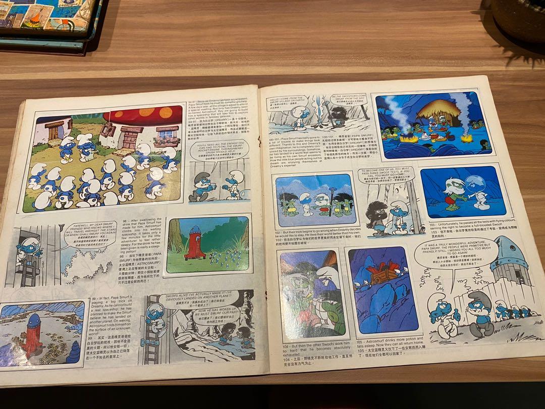 Panini The Smurfs sticker album, Hobbies & Toys, Memorabilia ...