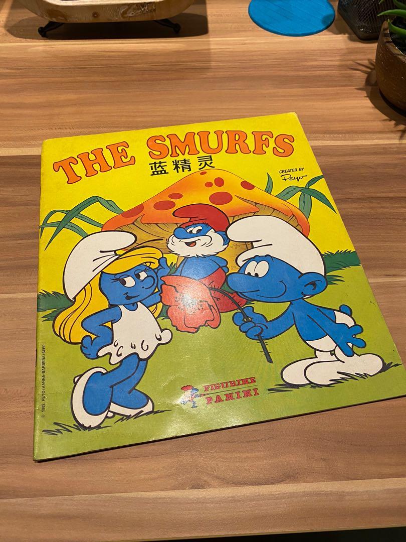 Panini The Smurfs Sticker Album, Hobbies & Toys, Memorabilia ...