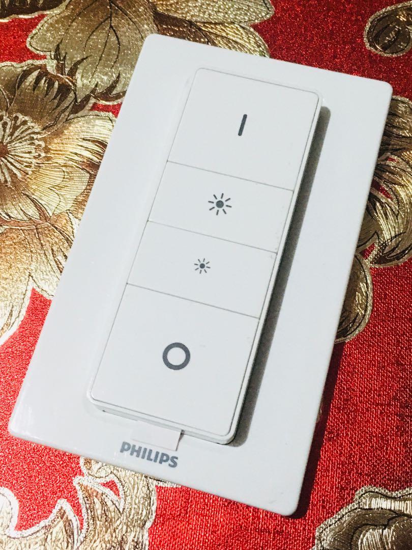 Philips Hue Remote Dimmer Switch, Furniture & Home Living, Lighting ...