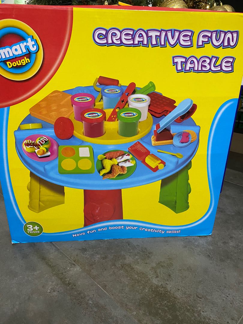 Play dough Fun dough Activity Table, Hobbies & Toys, Toys & Games on ...