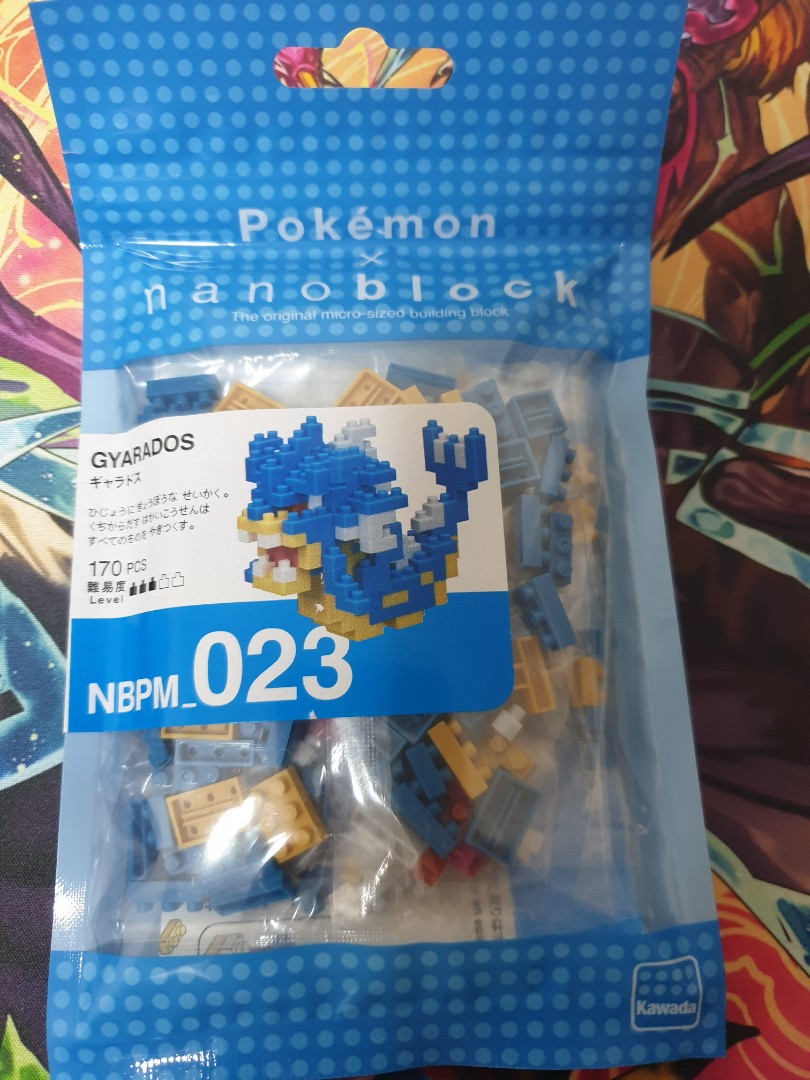 Pokemon Nanoblock Gyarados, Hobbies & Toys, Toys & Games on Carousell