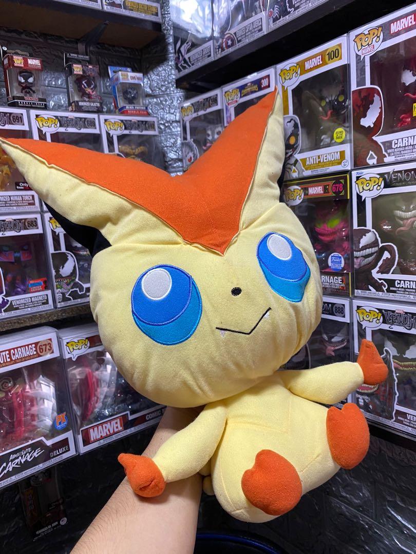 Pokemon Victini Plush, Hobbies & Toys, Toys & Games on Carousell
