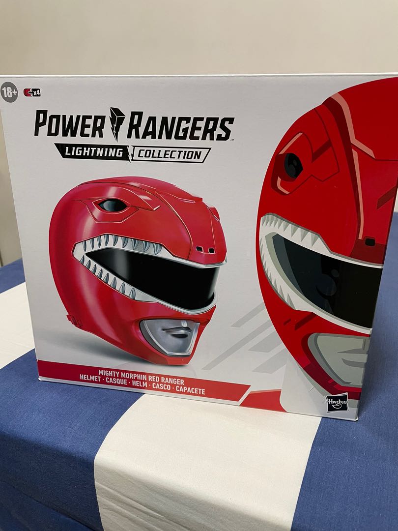Power Rangers Lightning collection helmet, Hobbies & Toys, Toys & Games ...