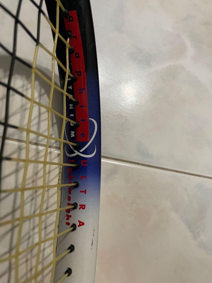 PRINCE synergy ultra lite Titanium, Sports Equipment, Sports & Games ...