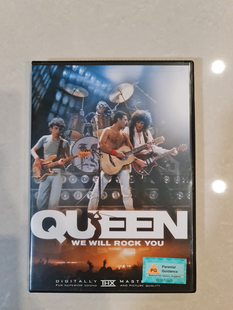 Queen DVD, Hobbies & Toys, Music & Media, CDs & DVDs on Carousell