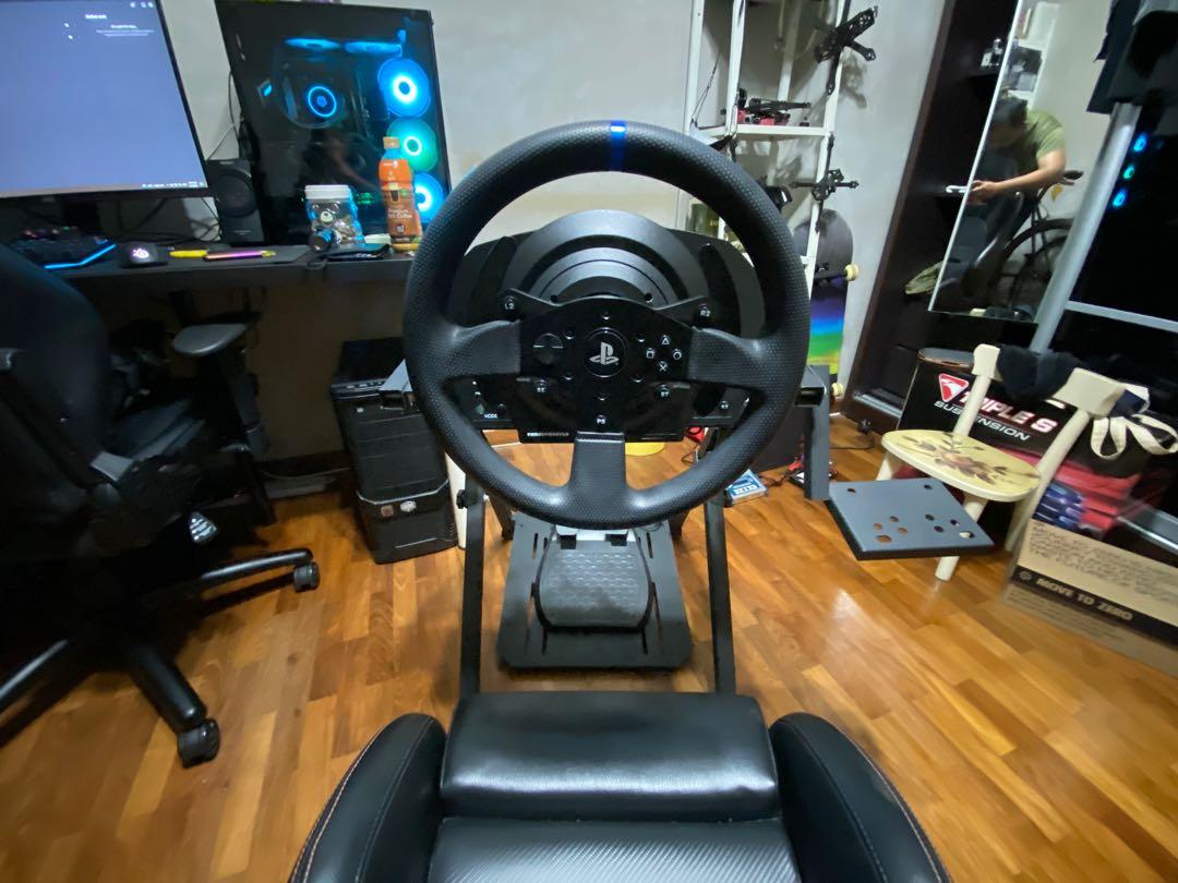 Racing Sim Rig (Thrustmaster T300RS), Computers & Tech, Parts ...