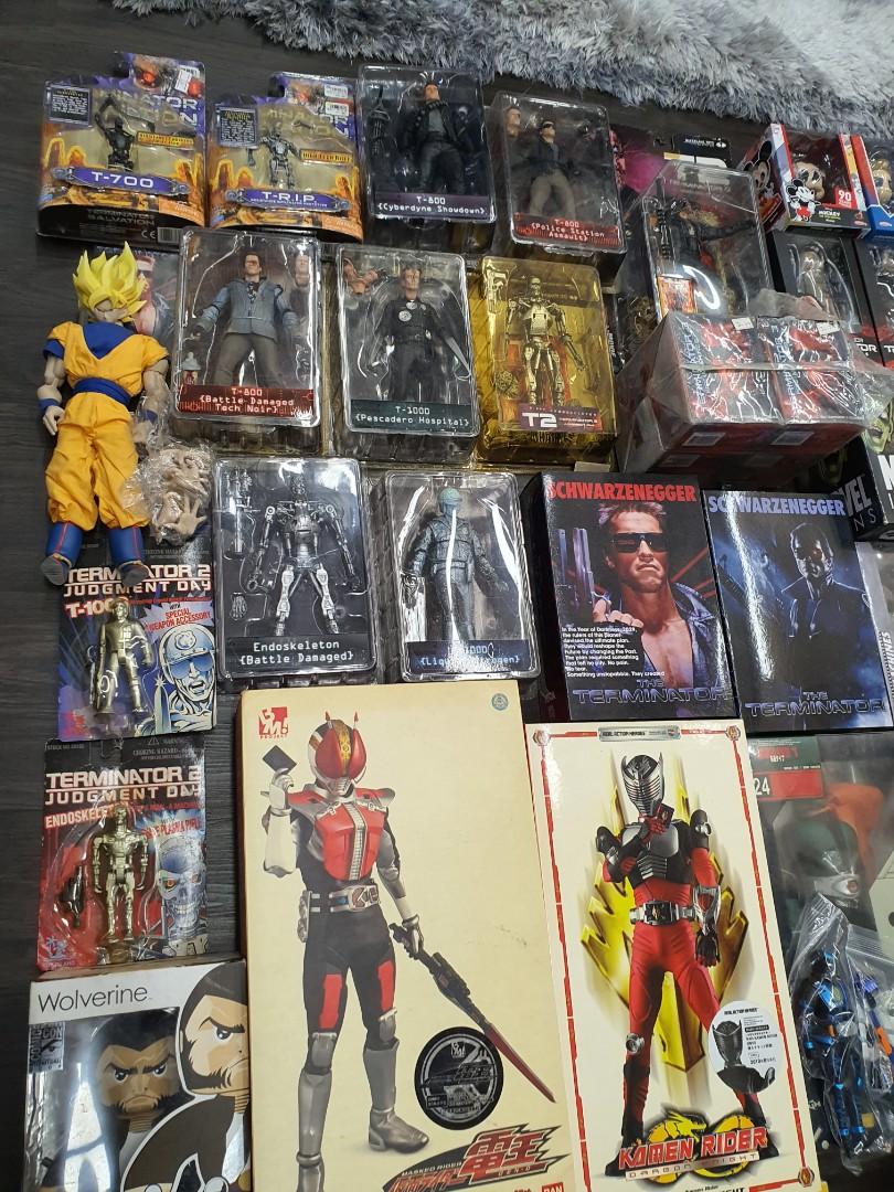 Random toys for sale! Neca Revoltech SHfiguarts Medicom Bowen Qposket ...
