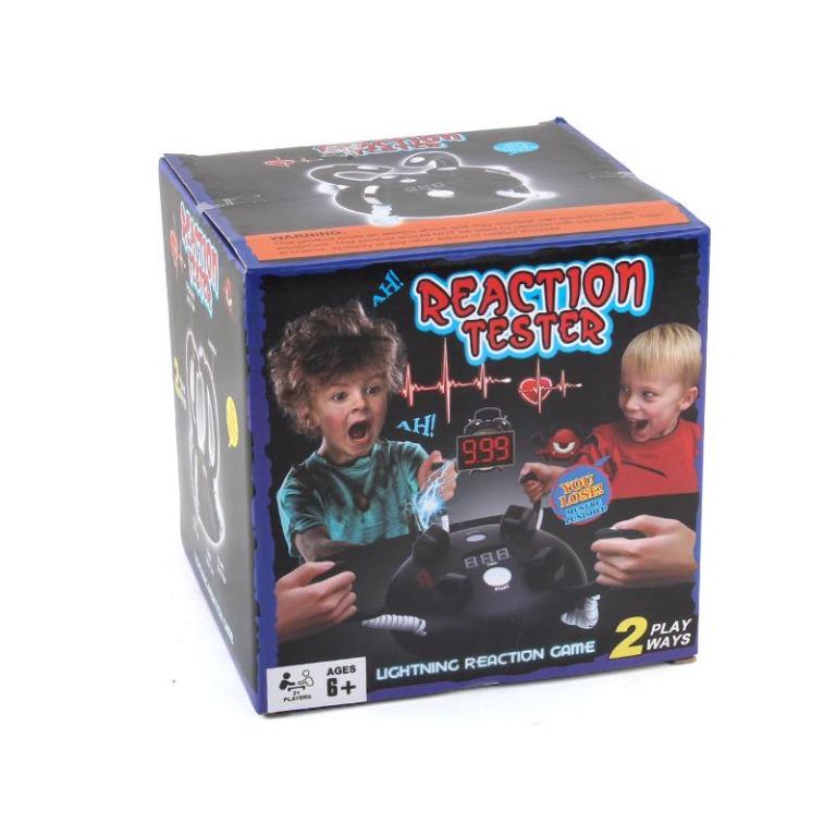 Reaction Tester Thrilling Desktop Game Prank Toy Electric Shock ...