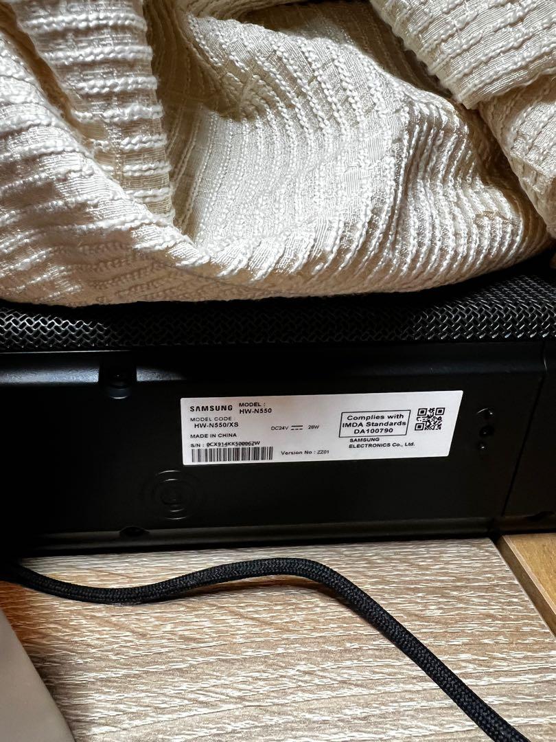 Samsung HW-N550 Soundbar, Audio, Soundbars, Speakers & Amplifiers on ...