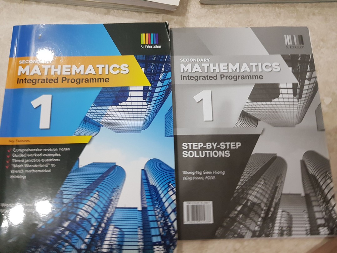 Sec 1 Maths IP Assessment book, Hobbies & Toys, Books & Magazines ...