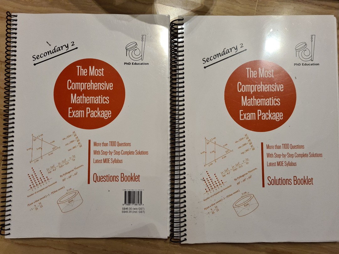 Sec 2 The Most Comprehensive Maths exams package, Hobbies & Toys, Books ...