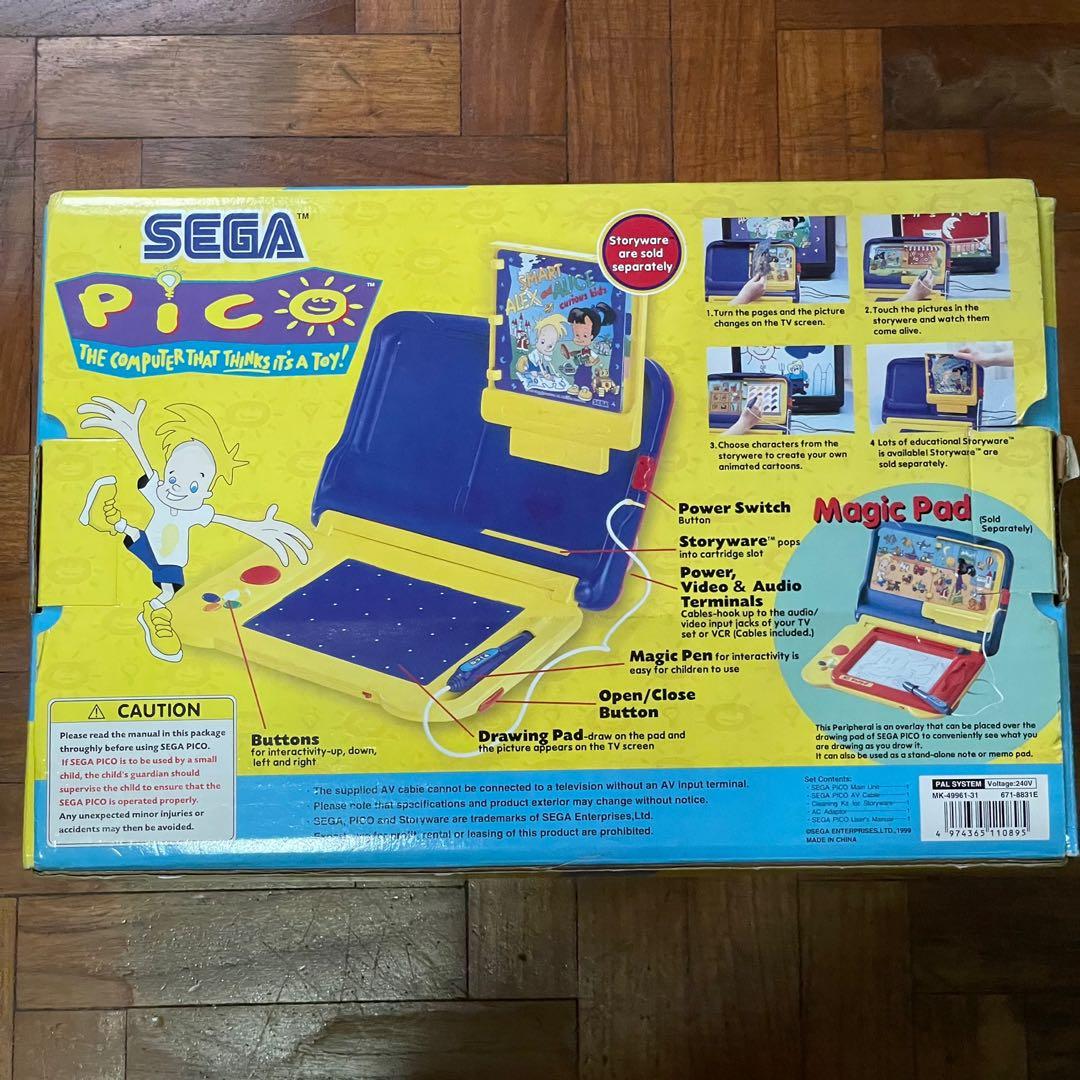 Sega Pico Educational Console, Hobbies & Toys, Toys & Games on Carousell