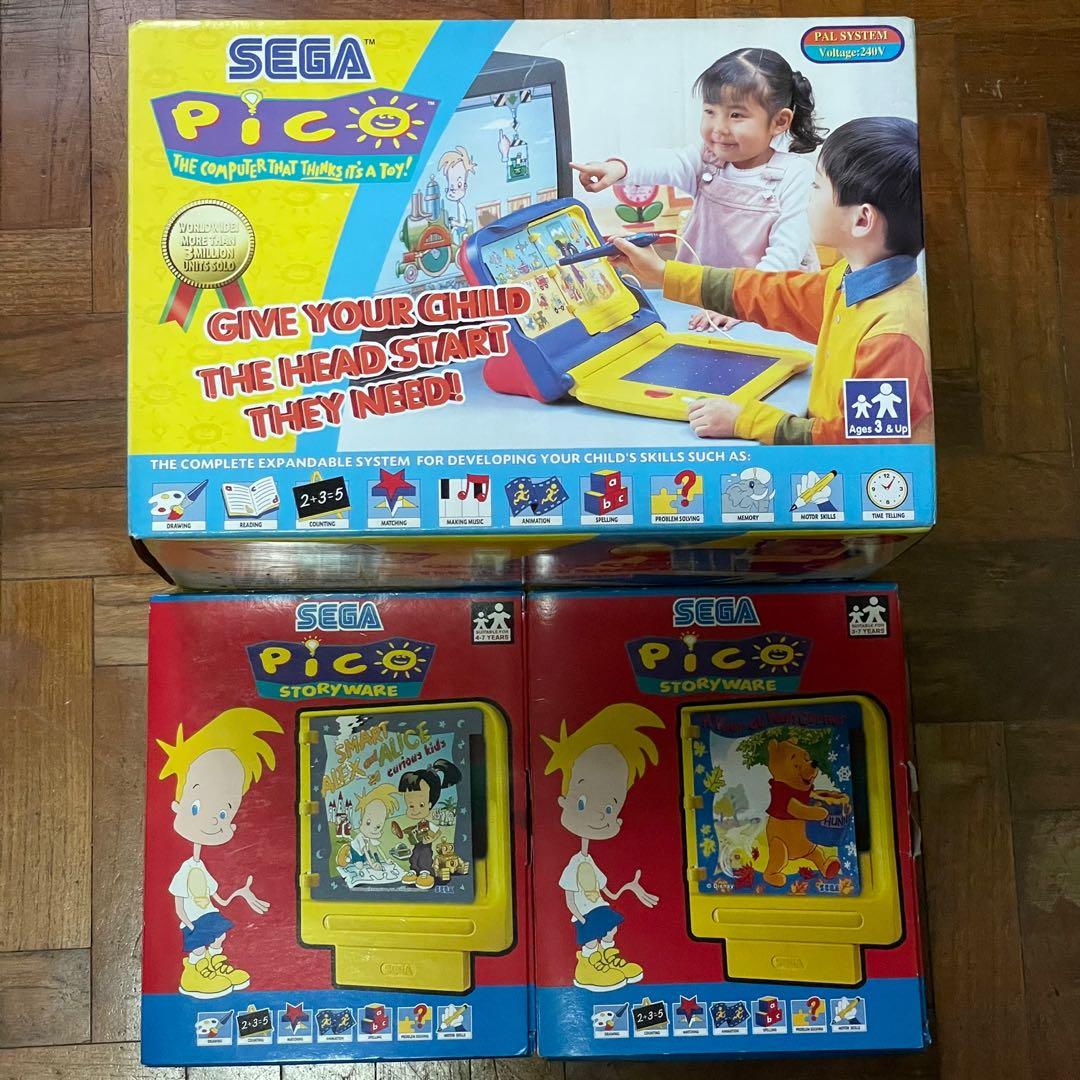 Sega Pico Educational Console, Hobbies & Toys, Toys & Games on Carousell