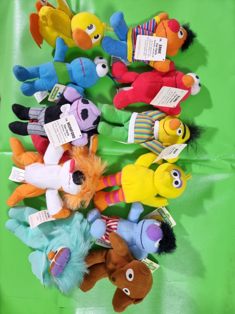 Sesame Street Soft Toys, Hobbies & Toys, Memorabilia & Collectibles ...
