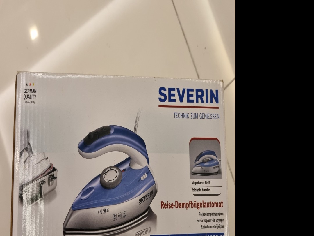 Severin Portable Iron, TV & Home Appliances, Irons & Steamers on Carousell