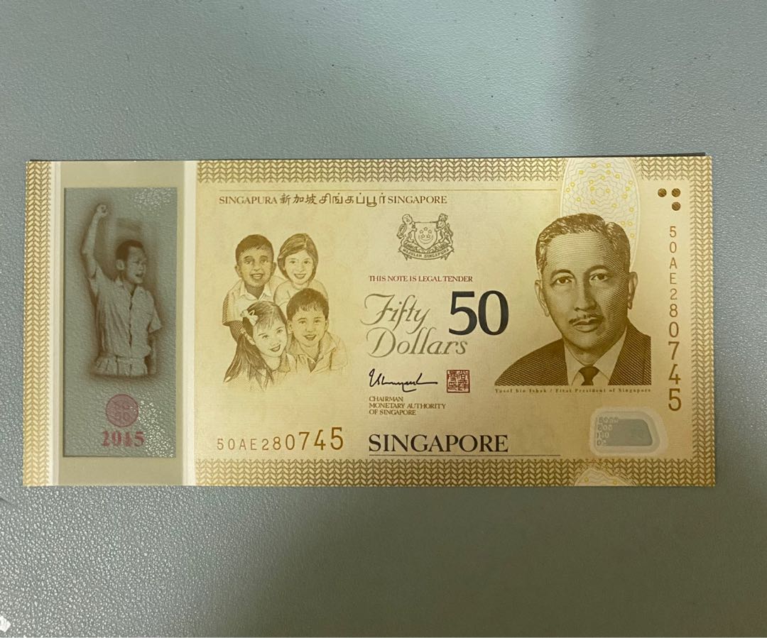 SG50 Commemorative Note, Hobbies & Toys, Memorabilia & Collectibles ...