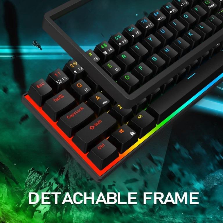 【SG】 Royal Kludge RK G68 (RK837) Hot Swappable Bluetooth Wireless RGB ...