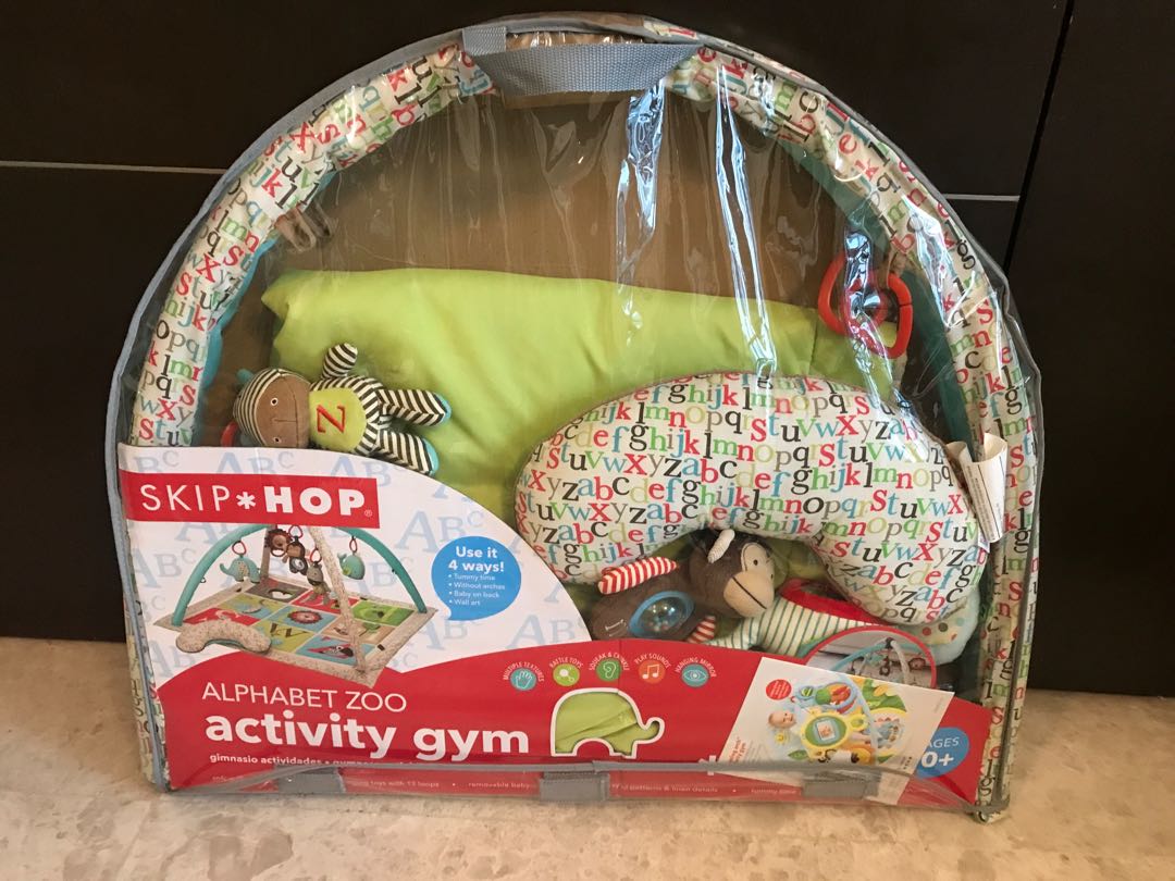 Skip hop activity gym alphabet zoo, Babies & Kids, Infant Playtime on ...