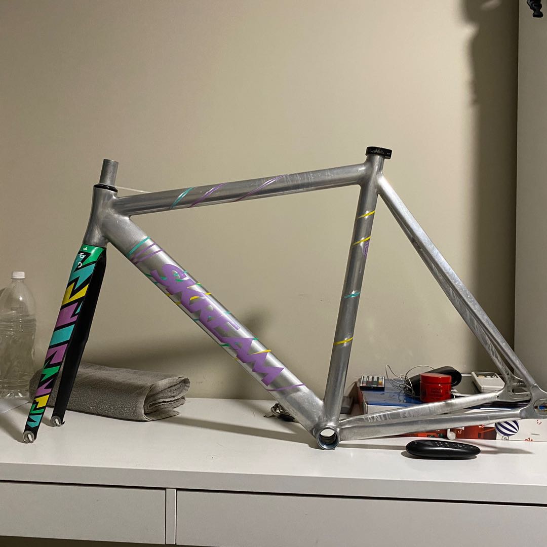 Skream v1 raw frameset looking to trade with skream cinelli , engine 11 ...