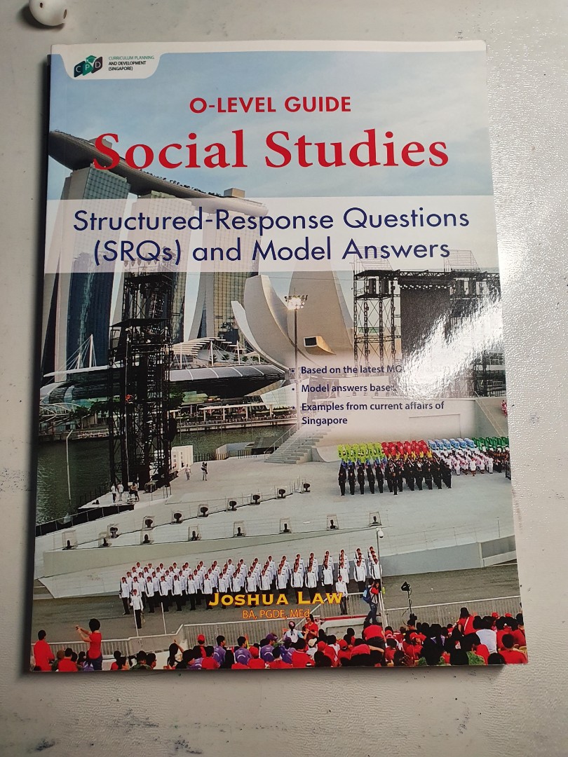 Social Studies SRQ Model Answer, Hobbies & Toys, Books & Magazines ...