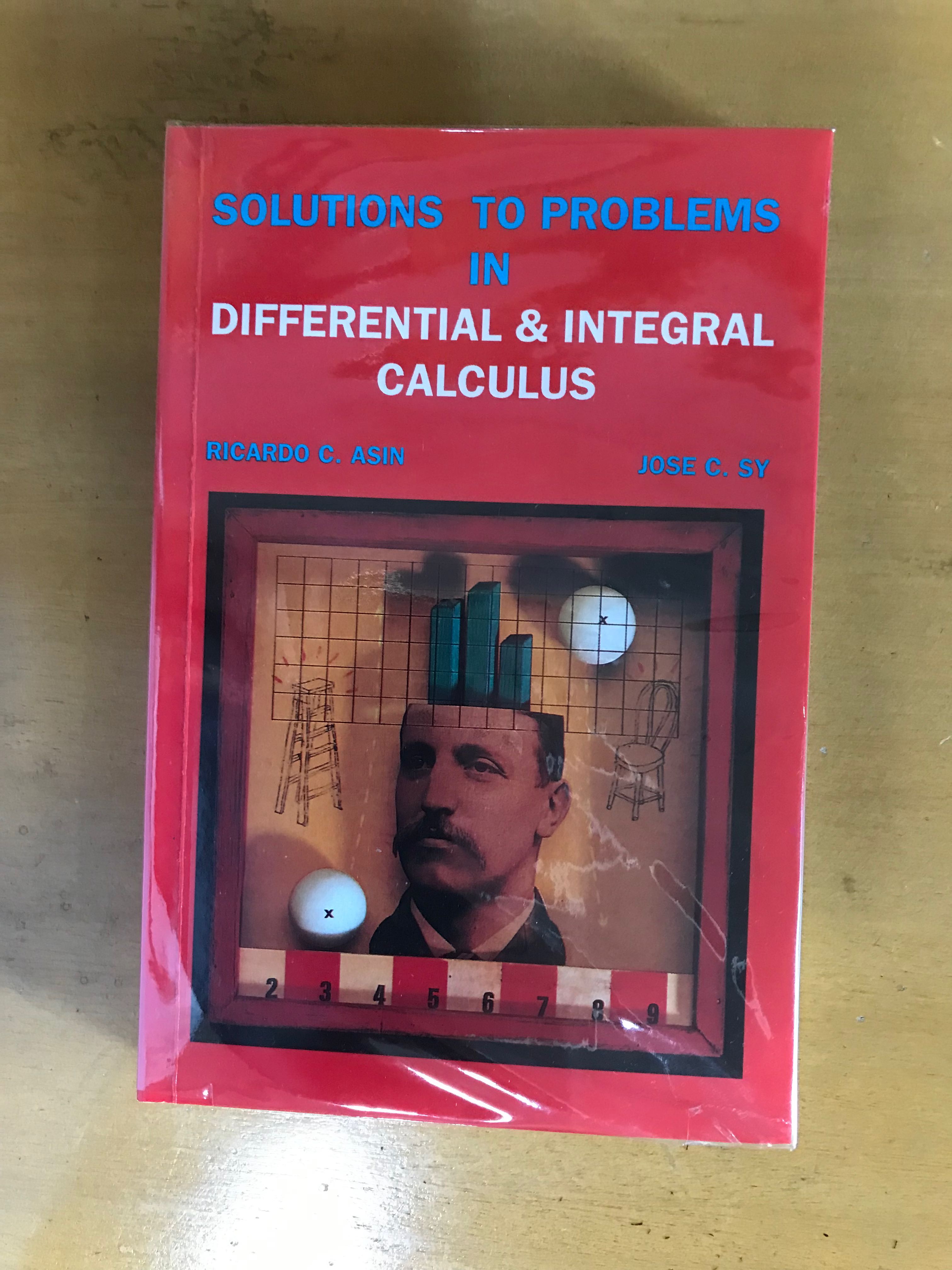 Solutions To Problems In Differential And Integral Calculus By Asin And Sy Hobbies And Toys Books