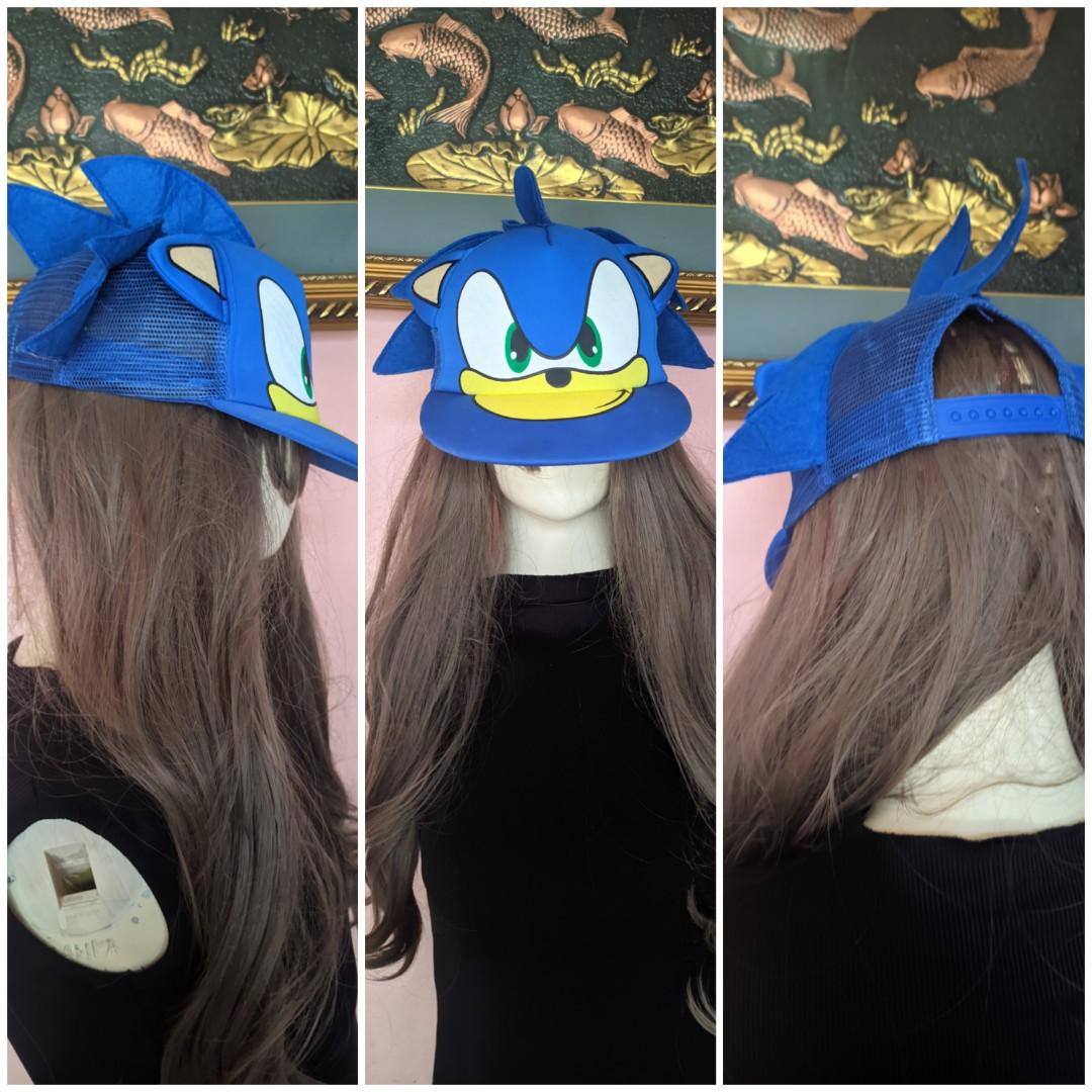 Sonic hedgehog snapback cap kids-adult, Men's Fashion, Watches ...