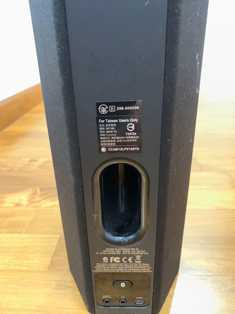 Sound blaster AXX SBX 20, Audio, Soundbars, Speakers & Amplifiers on ...