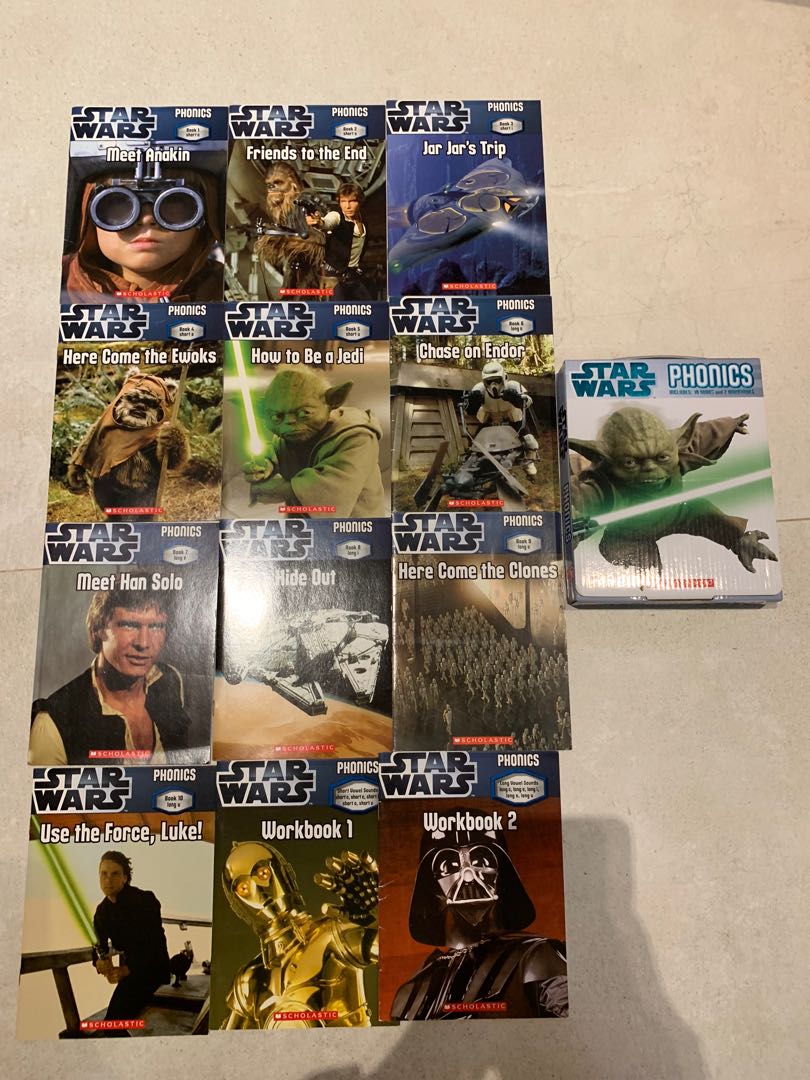 Star Wars phonics box set published by Scholastic, Hobbies & Toys ...