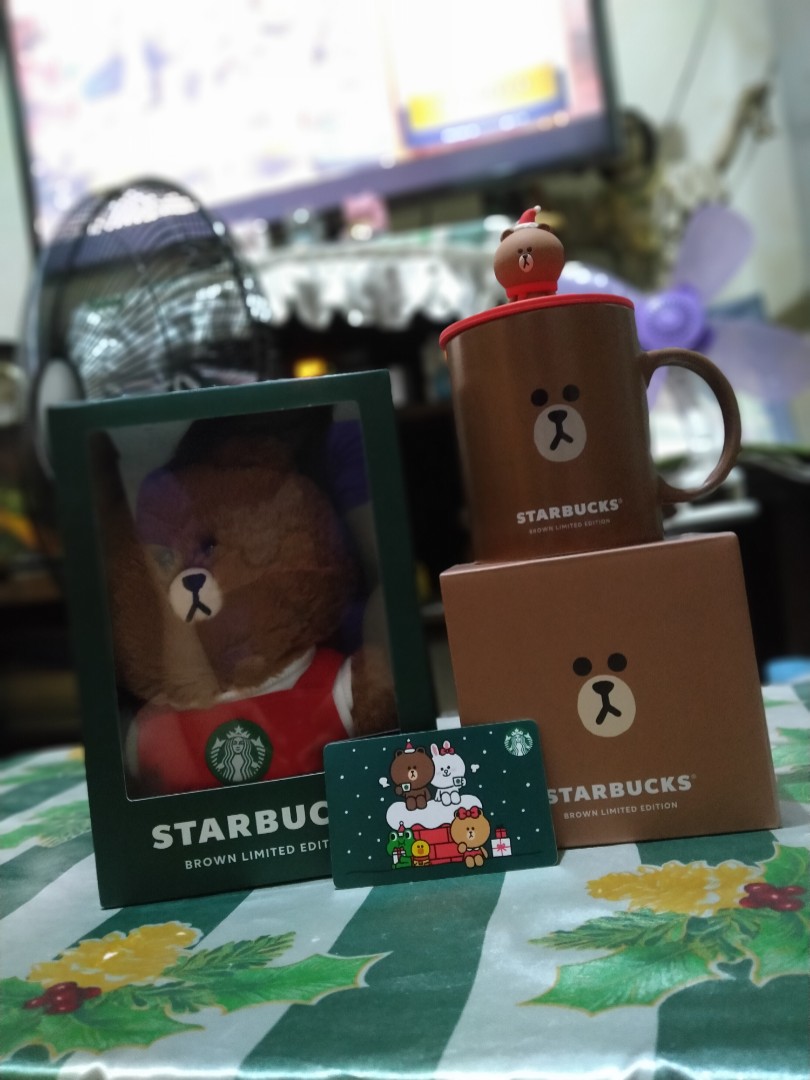 Starbucks x Line Friends, Tickets & Vouchers, Store Credits on Carousell
