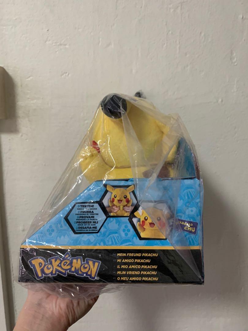 Talking Pokemon Pikachu, Hobbies & Toys, Toys & Games on Carousell