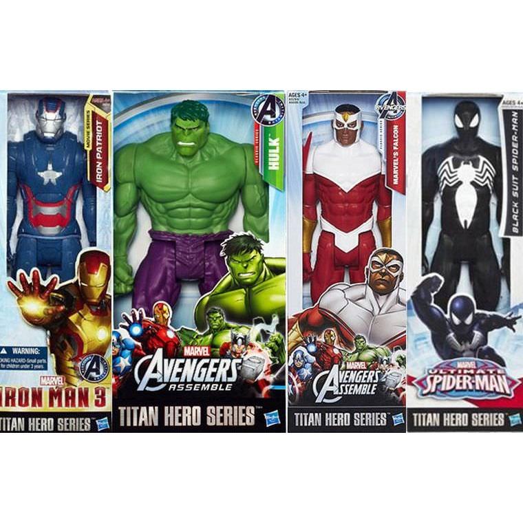 THE HULK, HULKBUSTER, THANOS - Marvel Avengers 12 inch Action Figure by ...