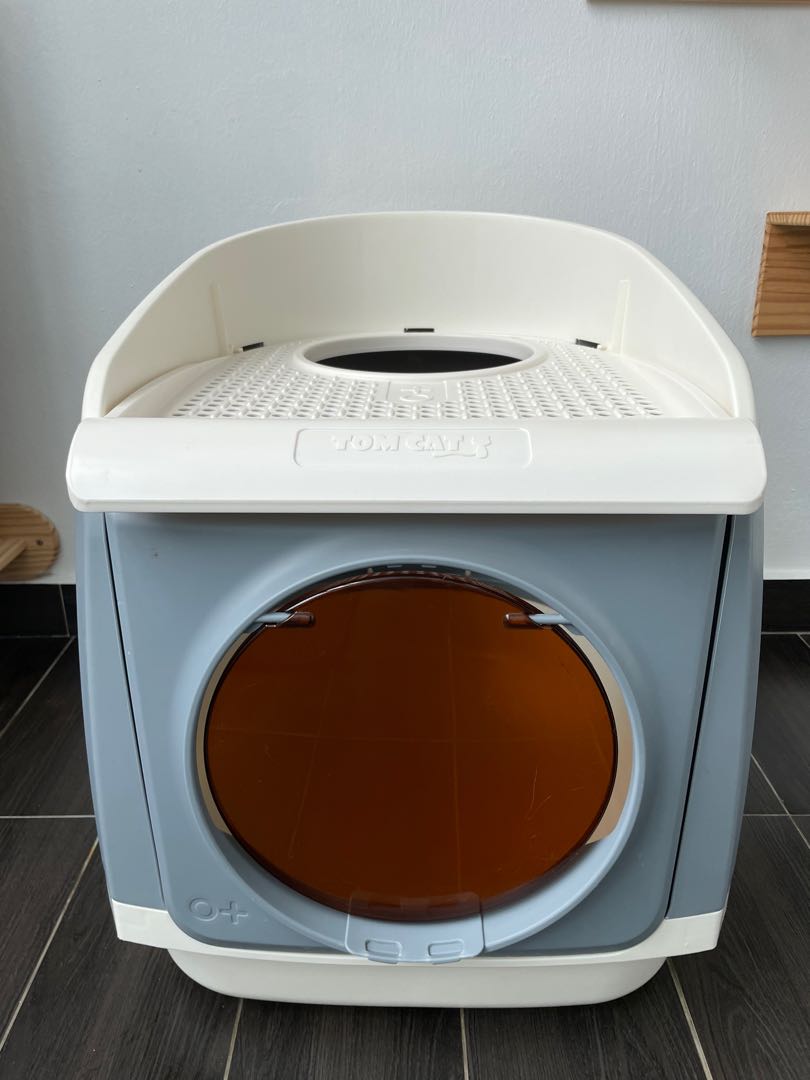 Tom cat litter box, Pet Supplies, Homes & Other Pet Accessories on ...
