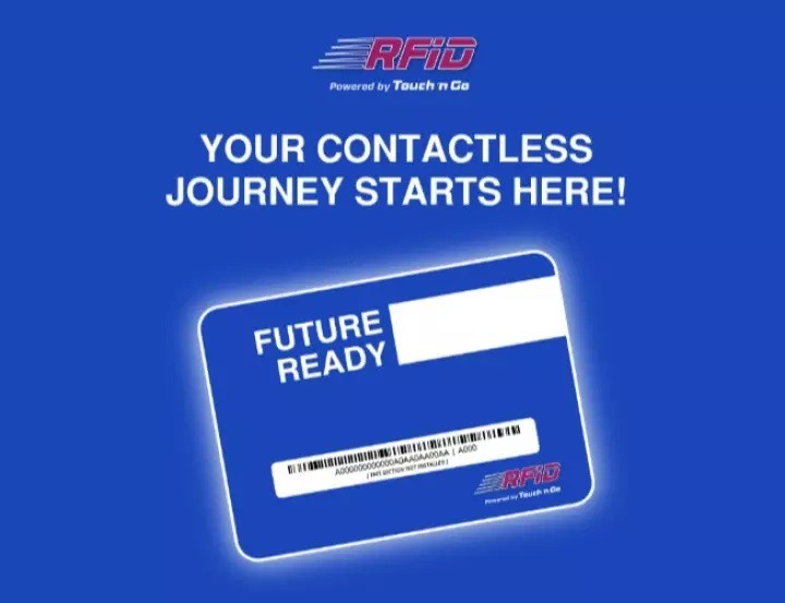 Touch n Go RFID Self-Fitment (DIY) RFID Tag Sticker, Auto Accessories ...