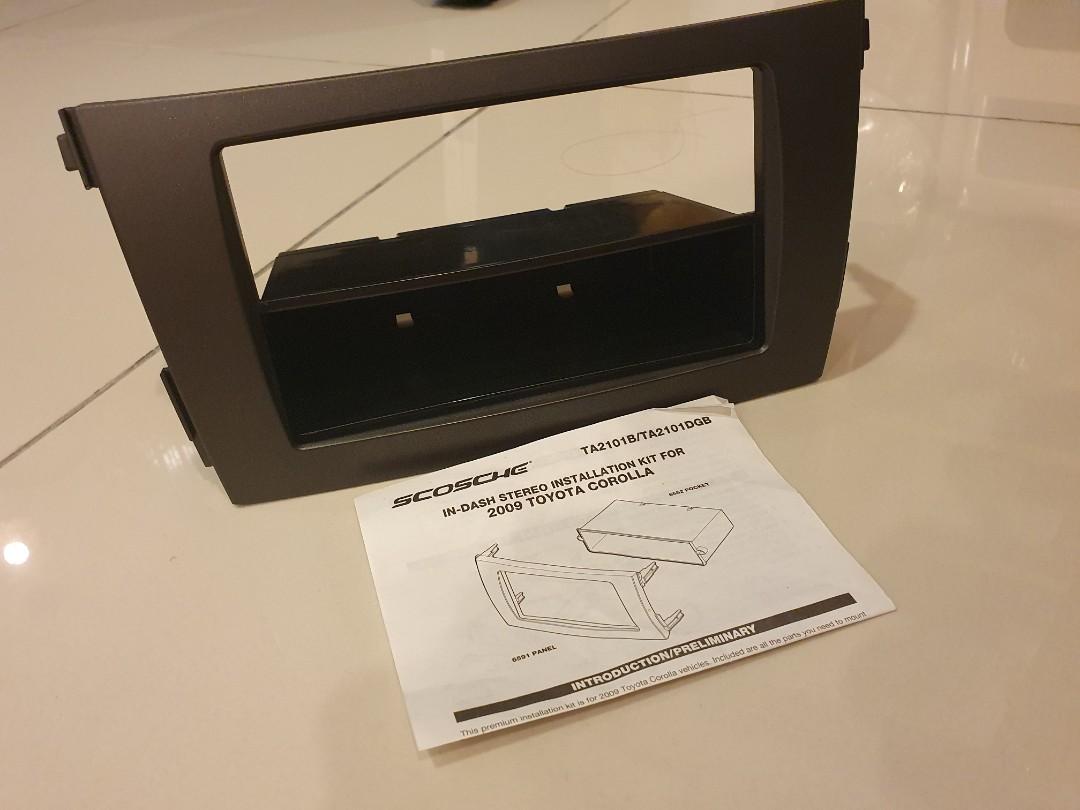 Toyota Altis Headunit Casing, Auto Accessories on Carousell