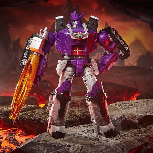 Transformers WFC Leader Class Galvatron Decepticon Like New 100% ...