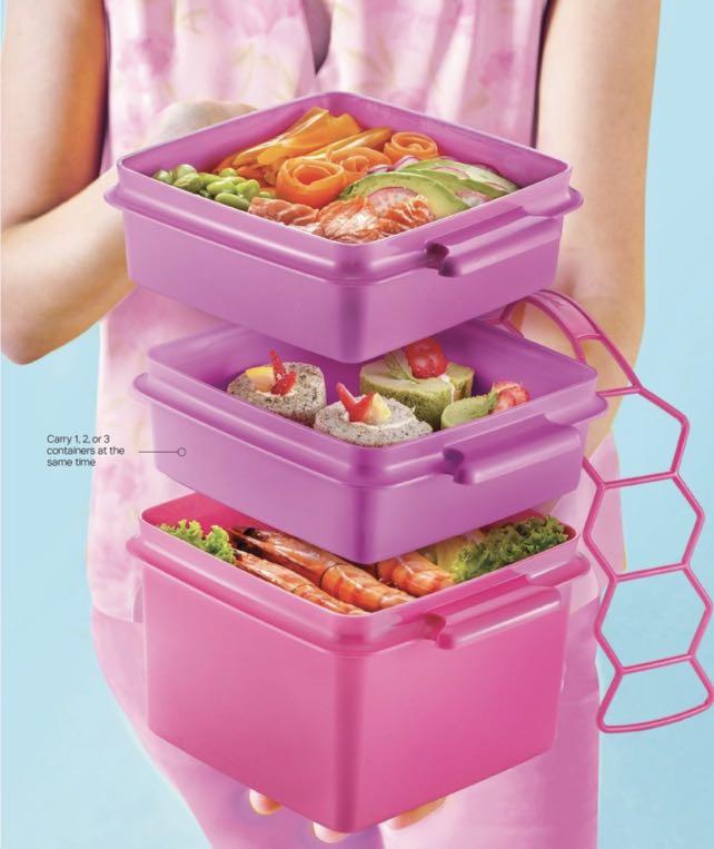 Tupperware Triffin Delight Set, Furniture & Home Living, Kitchenware ...