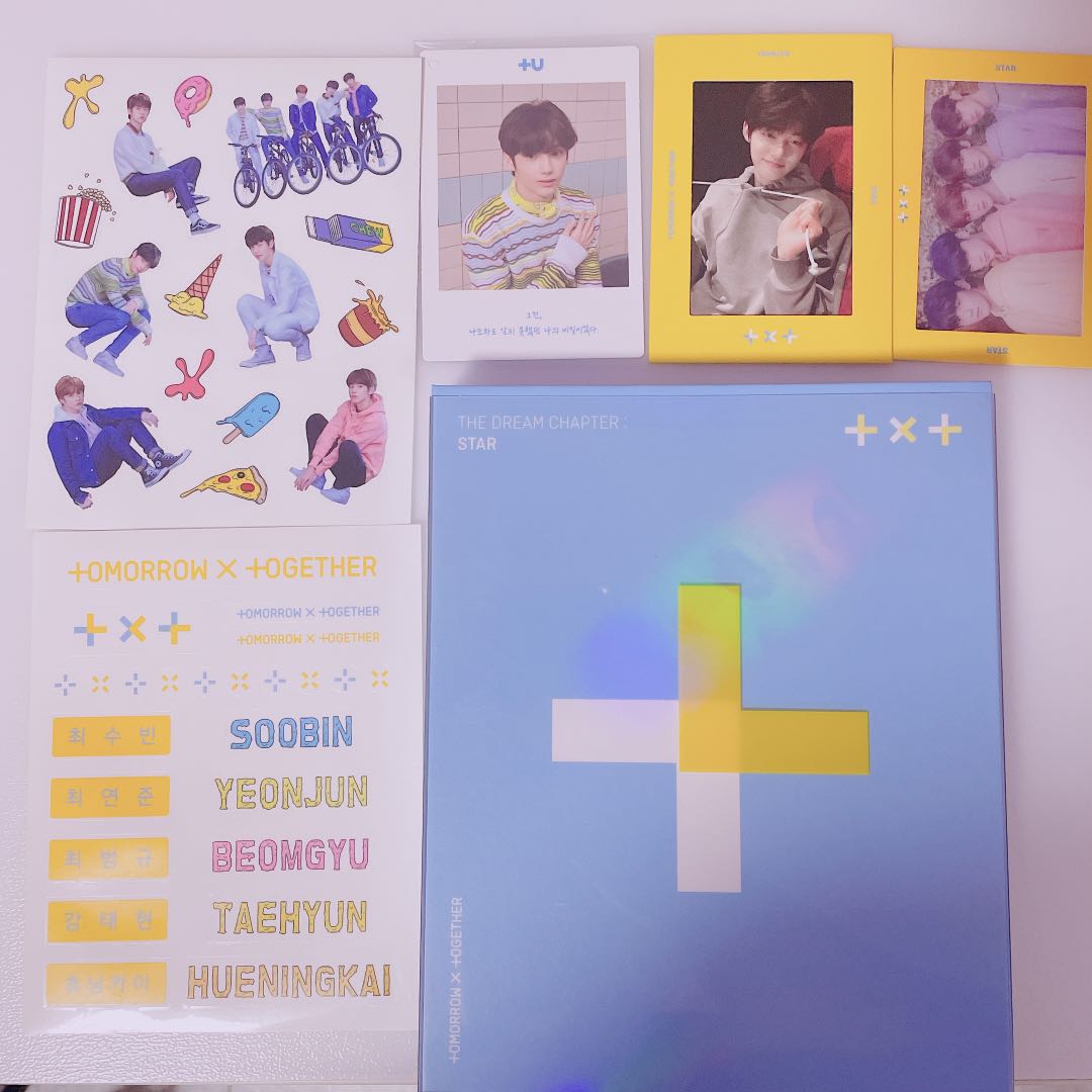 TXT TDC: Star Album + PC + Sticker, Hobbies & Toys, Memorabilia ...