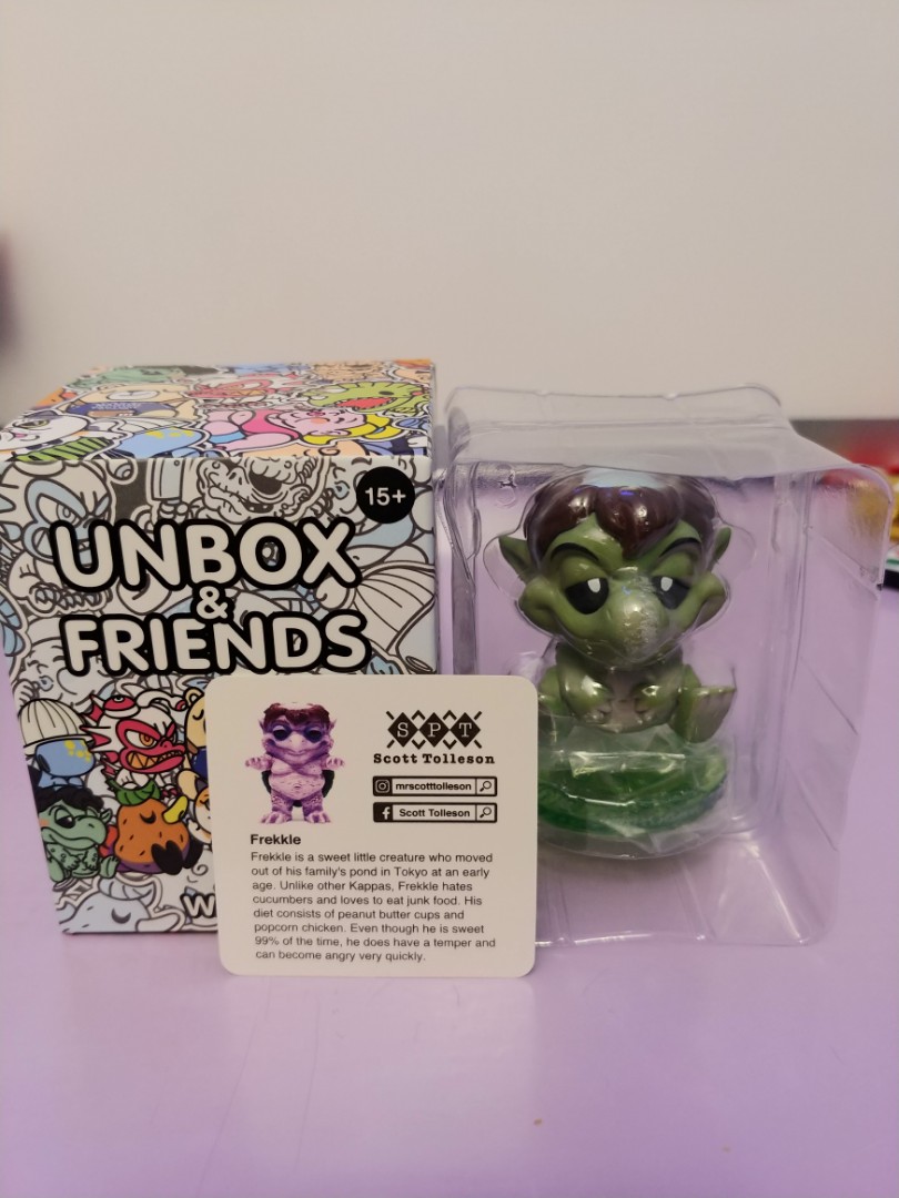 Unbox & Friends Wave 2 盲盒 Frekkle, 興趣及遊戲, 玩具 & 遊戲類 - Carousell