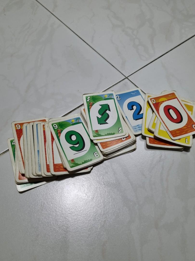UNO Beach theme cards, Hobbies & Toys, Toys & Games on Carousell